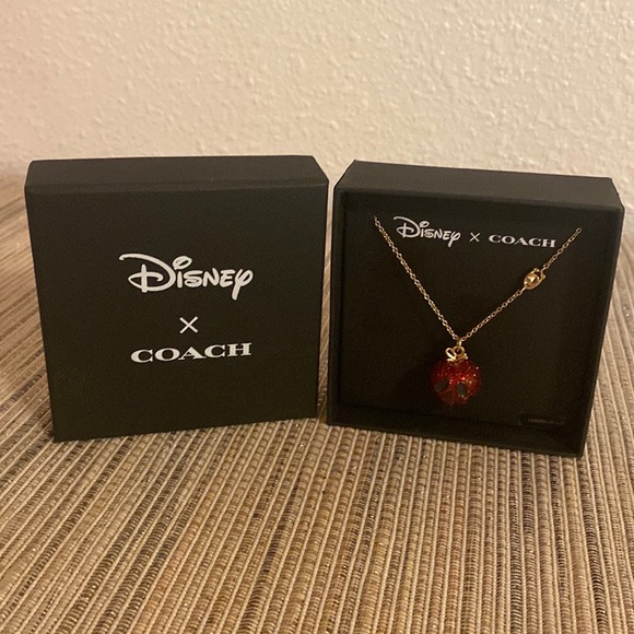 Coach | Jewelry | Coach Disney X Snow White Poison Apple Necklace ...